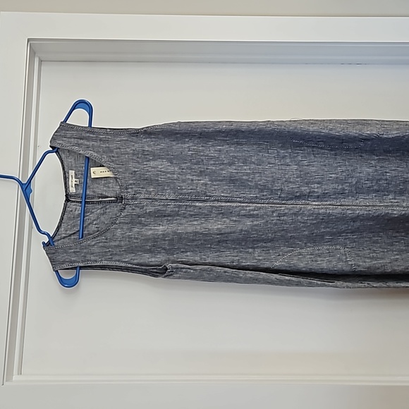 Max Studio | Dresses | Nwt Max Studio Long Linen Dress | Poshmark